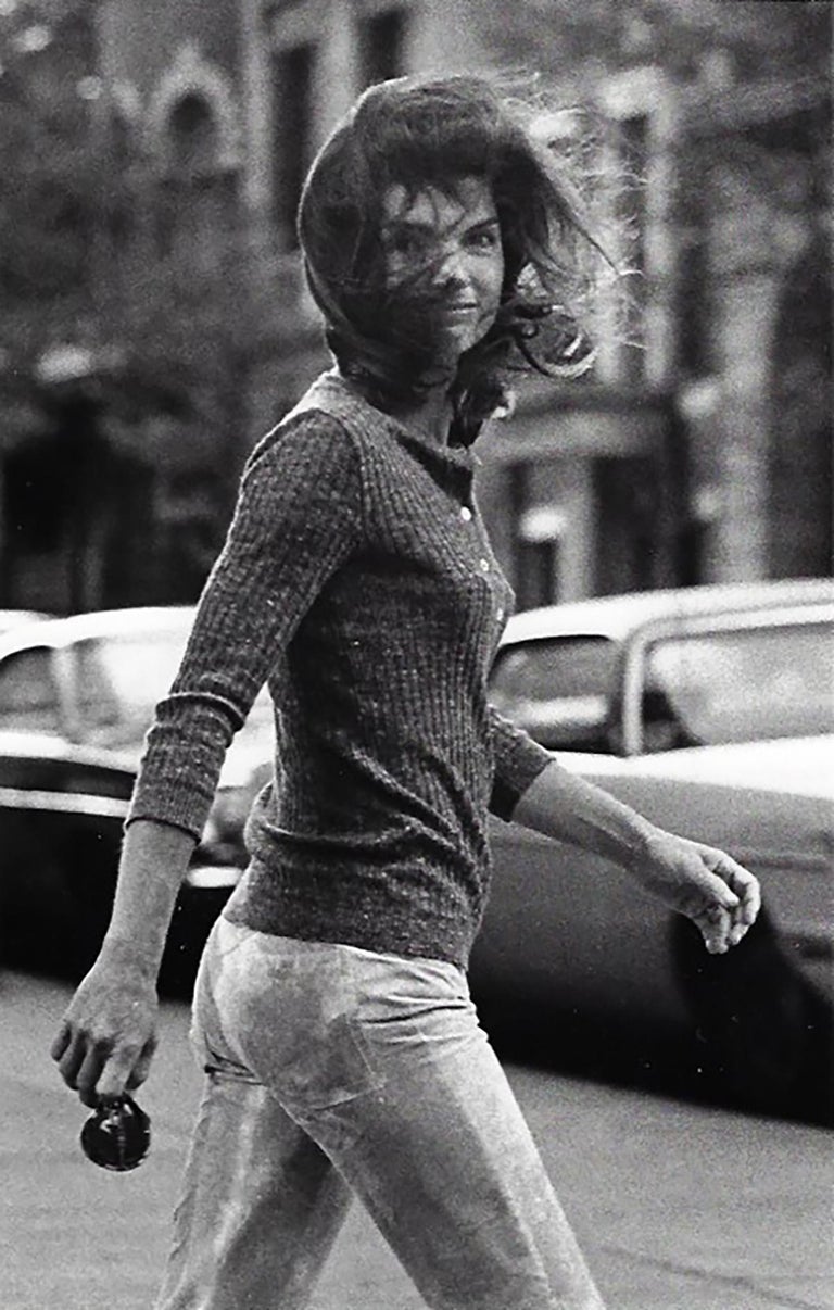 Ron Galella - Windblown Jackie, New York, 1971 For Sale at 1stDibs