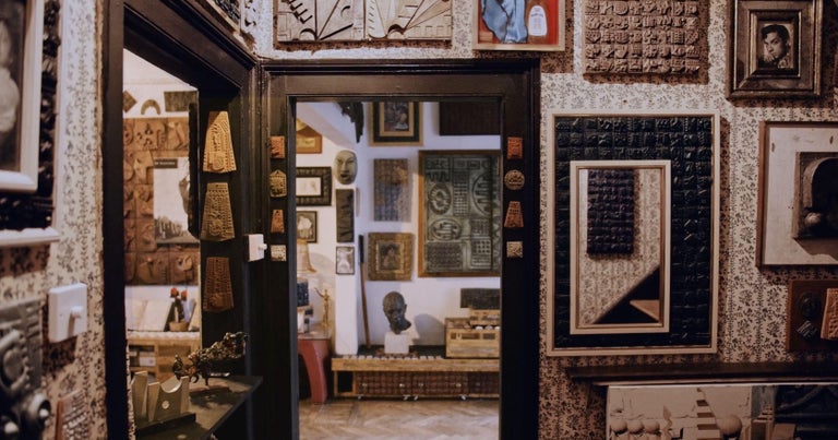 Ron Hitchins Orignal Sculpture Comprised of 104 Unique Handmade ...