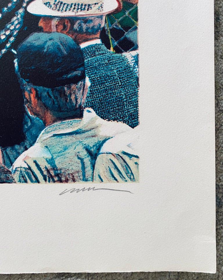 Ron Kleemann - Winner Circle Auto Racing Print Pop Art Photo Realist ...