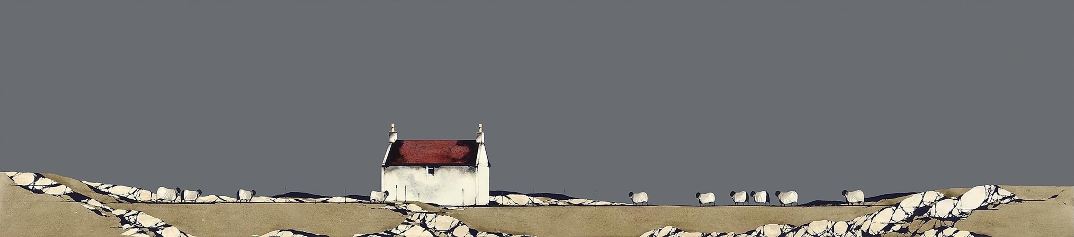 Ron Lawson - Mannal, Tiree - Signed, Limited Edition Print, Landscape ...