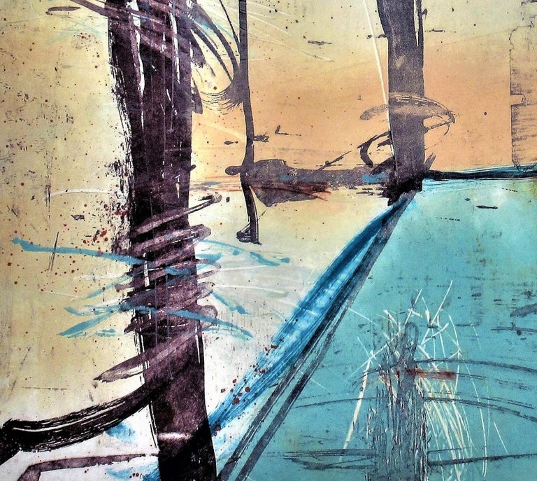 Ron Pokrasso - Walking View, Left For Sale at 1stDibs