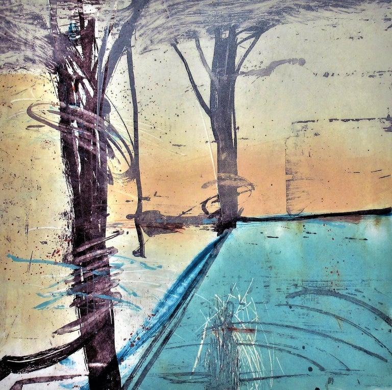 Ron Pokrasso - Walking View, Left For Sale at 1stDibs