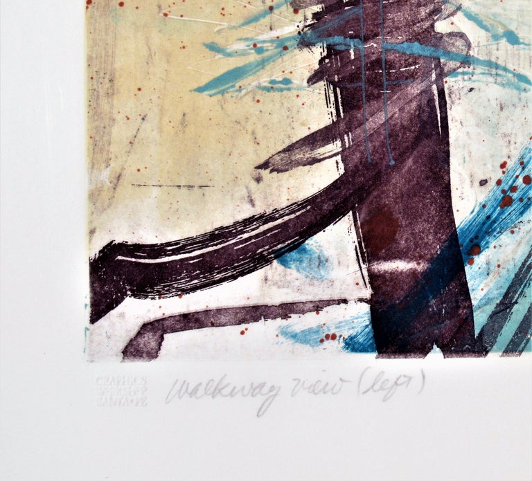 Ron Pokrasso - Walking View, Left For Sale at 1stDibs