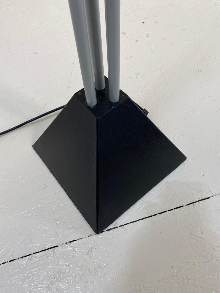 Restored Ron Rezek Floor Lamp Torchiere For Sale at 1stDibs