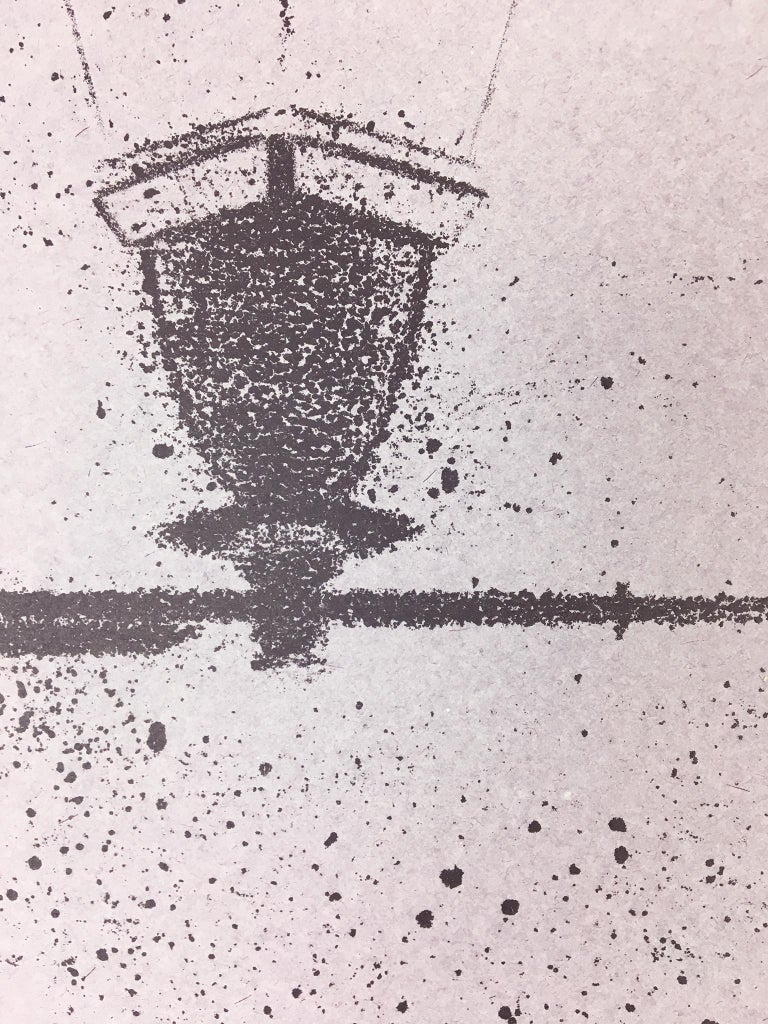 Ronald Brooks Kitaj - A Life (B) R.B. Kitaj Film noir night city scene ...