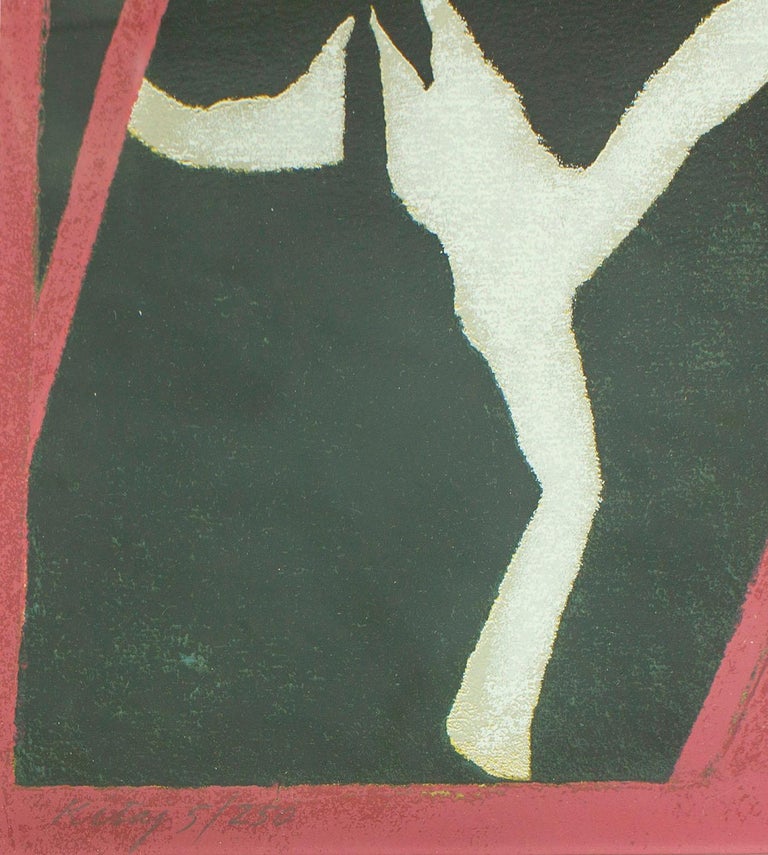 Ronald Brooks Kitaj - "Performing Arts Center" lithograph by R. B ...