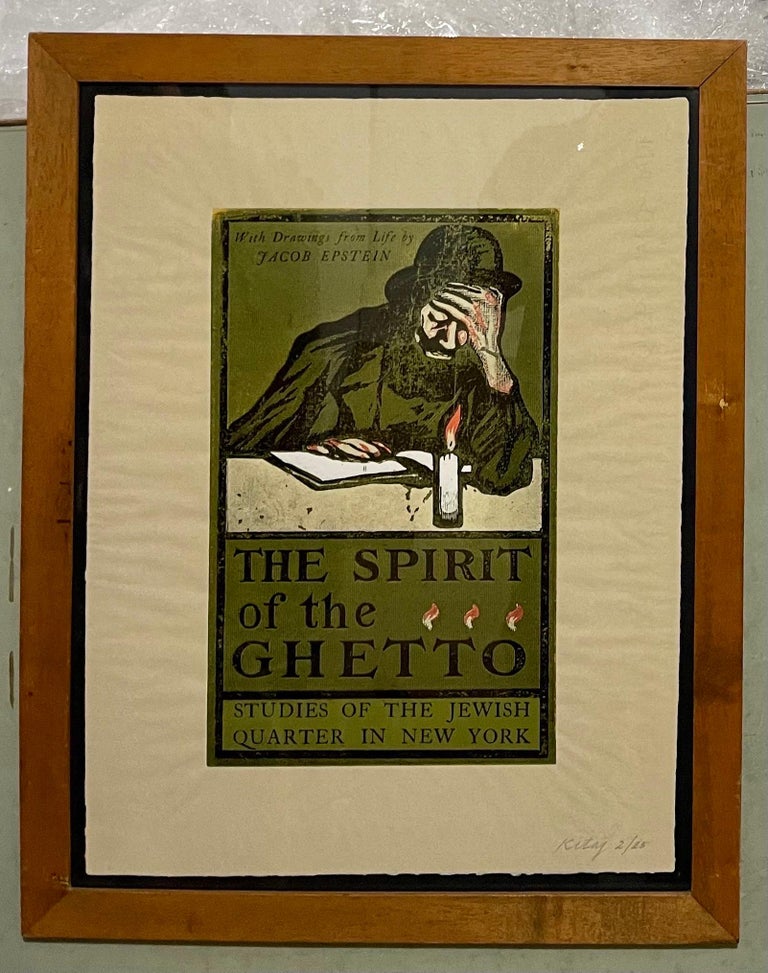 Ronald Brooks Kitaj - the Spirit of the Ghetto Screenprint British Pop ...