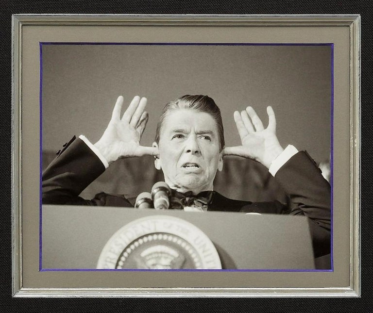 Ronald Reagan Hand-Signed Note, circa 1981-1989 at 1stDibs