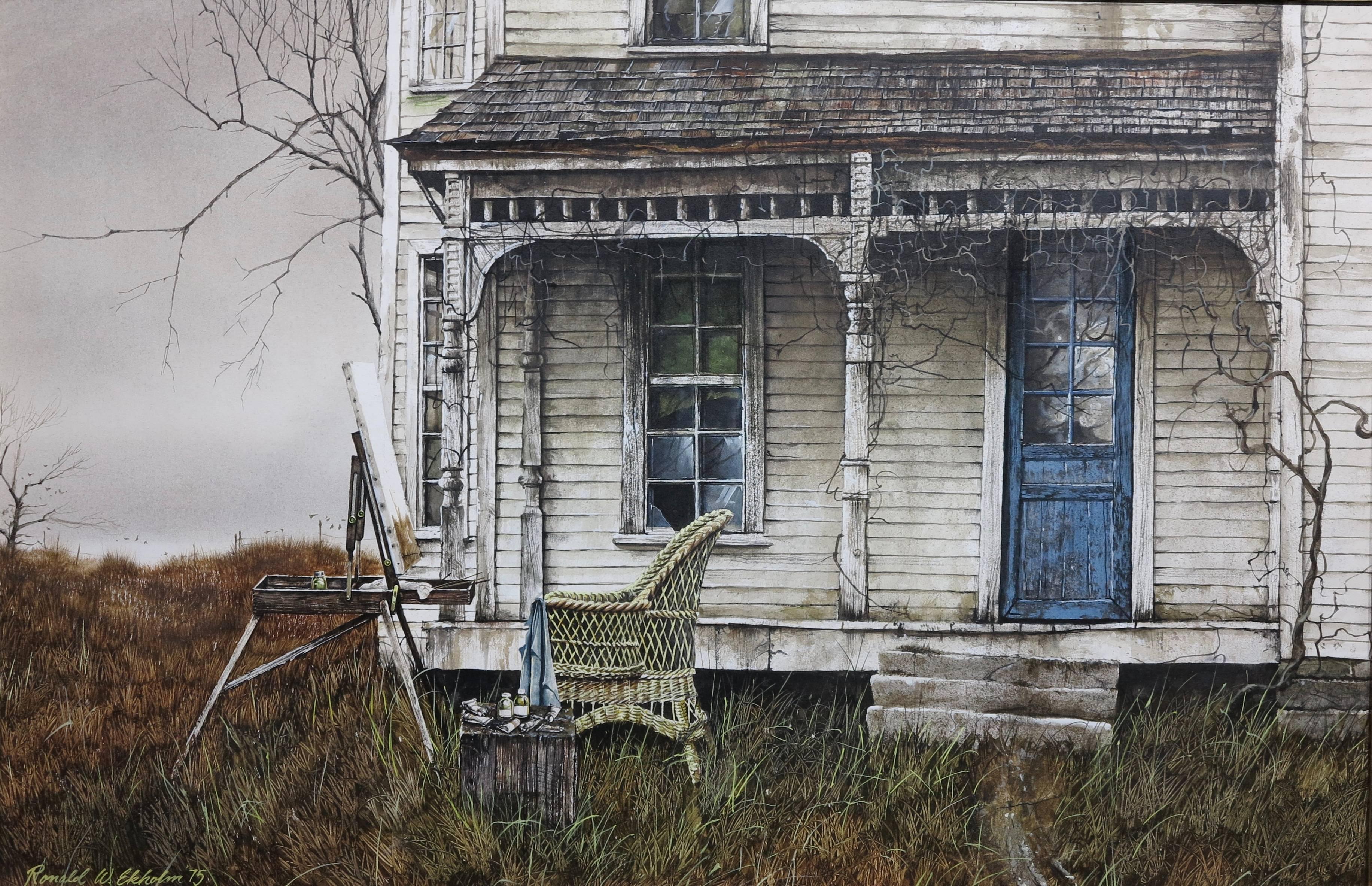 Ronald W. Ekholm - En Plein Air, Chadd's Ford at 1stDibs | ronald ...