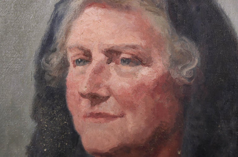 Ronald Way - Ronald Way - Mid 20th Century Oil, The Widow For Sale at ...