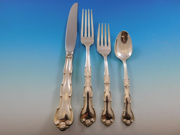 Rondo by Gorham Sterling Silver Flatware Set for 12 Service 68 Pcs ...
