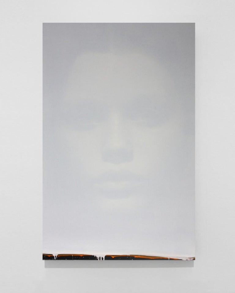 Roni Stretch - Lila, first snow, orange chrome For Sale at 1stDibs