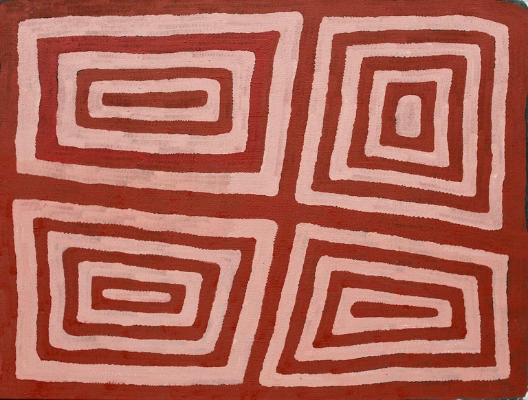 Ronnie Tjampitjinpa - 'Tingari Cycle' Australian Aboriginal Art by ...