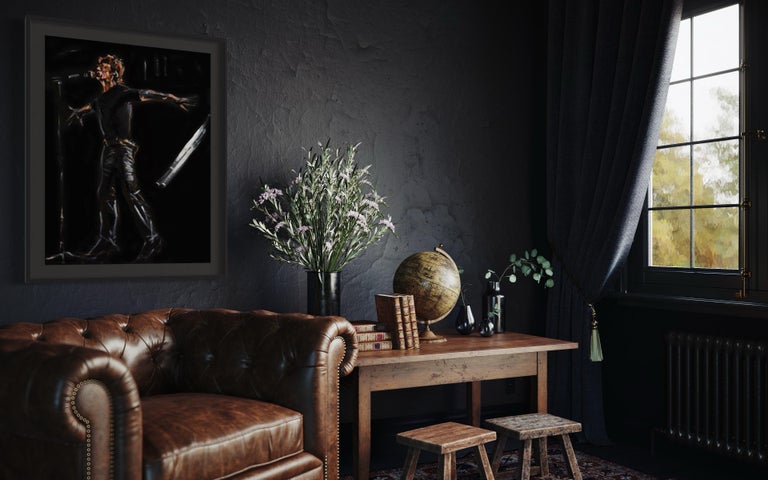 Ronnie Wood - ''Out Of Control’ Mick Jagger For Sale at 1stDibs