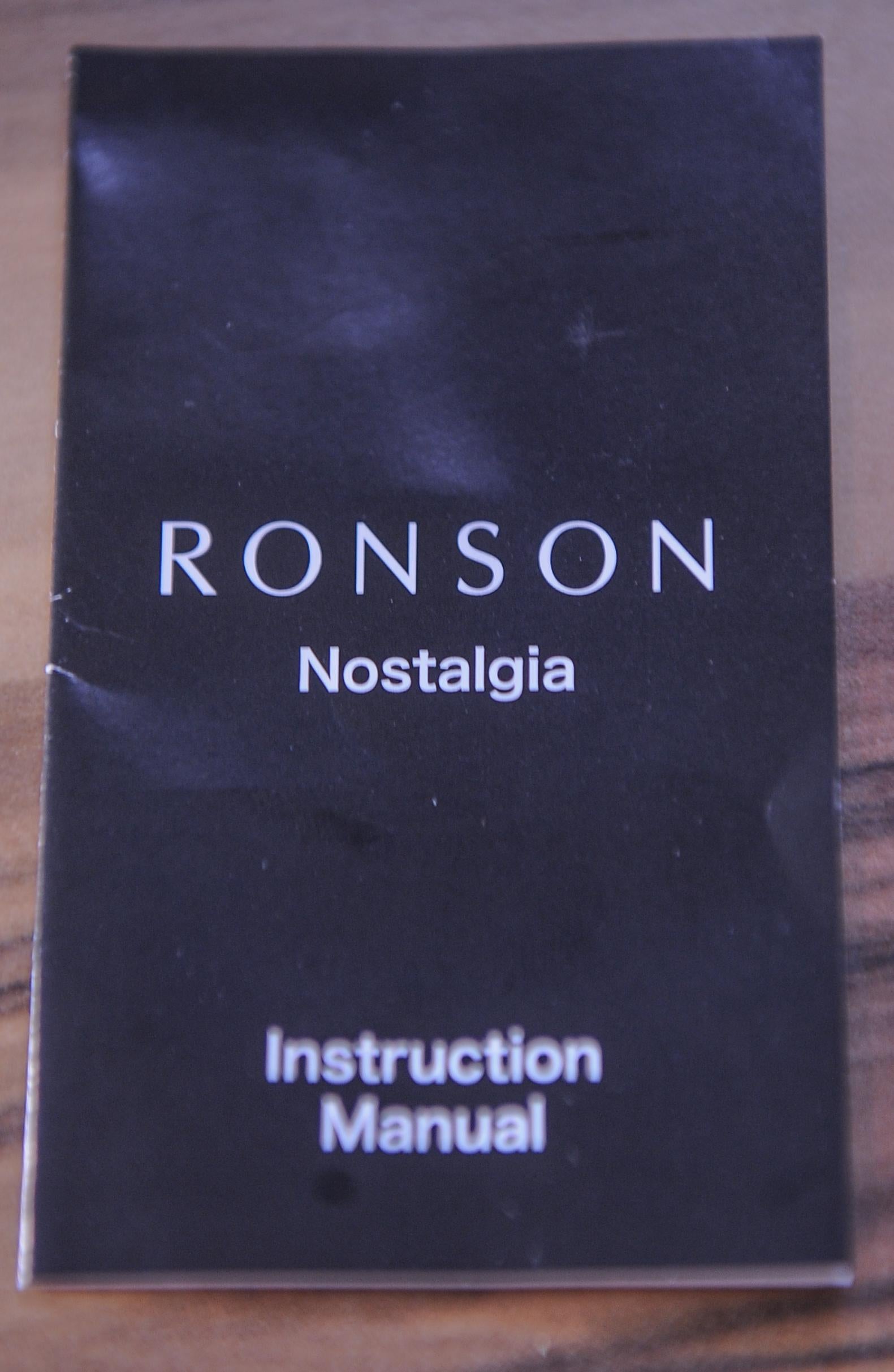 Ronson Flint Action Petrol Lighter Stainless Steel Boxed Limited ...