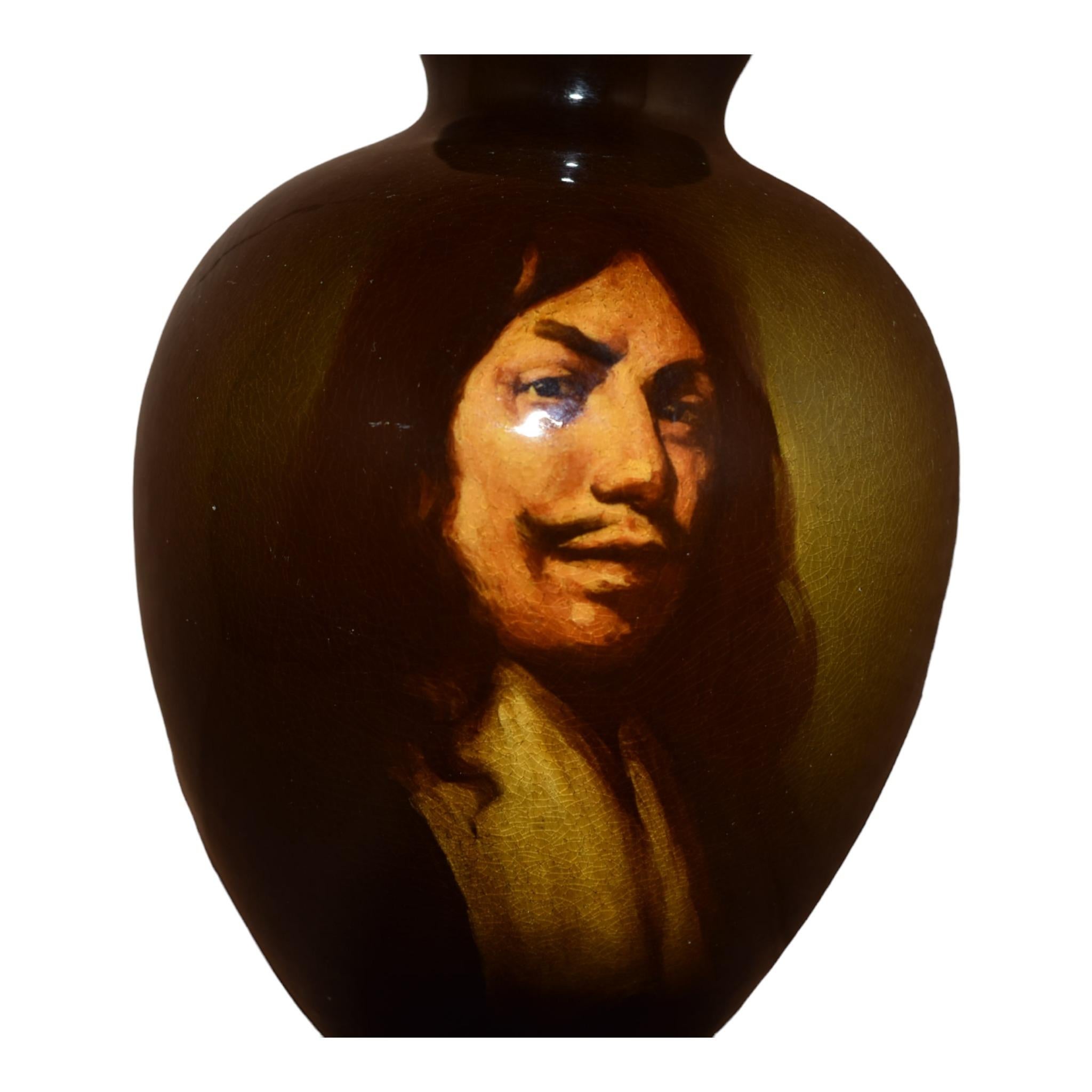 Rookwood 1902 Art Pottery Standard Glaze Spaniard Portrait Vase 902C ...