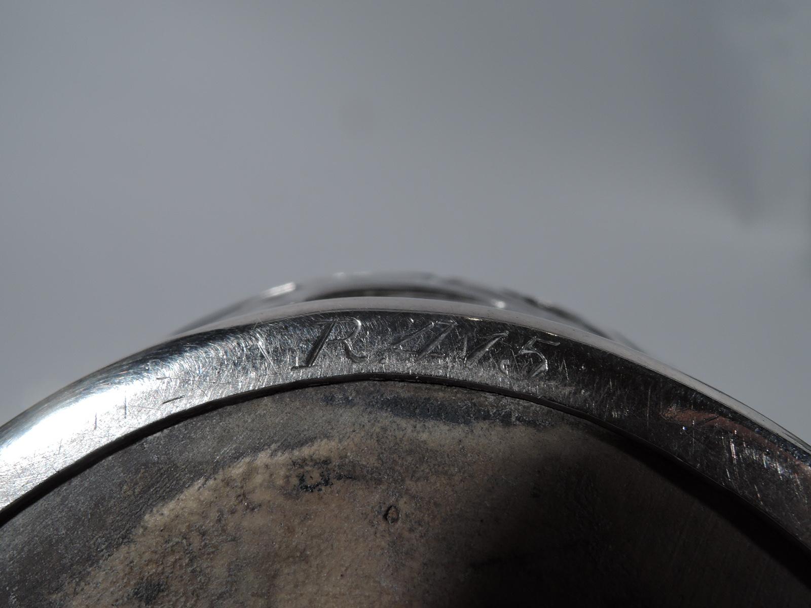 Rookwood Pottery Art Nouveau Craftsman Vase with Silver Overlay For ...