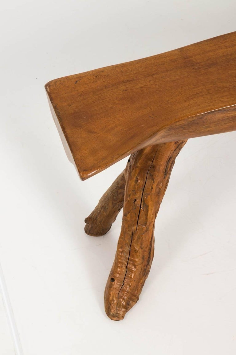 Root Wood Bench For Sale at 1stDibs