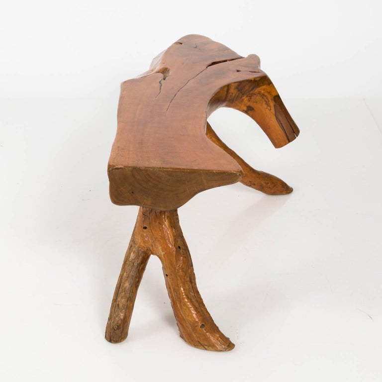 Root Wood Bench For Sale at 1stDibs