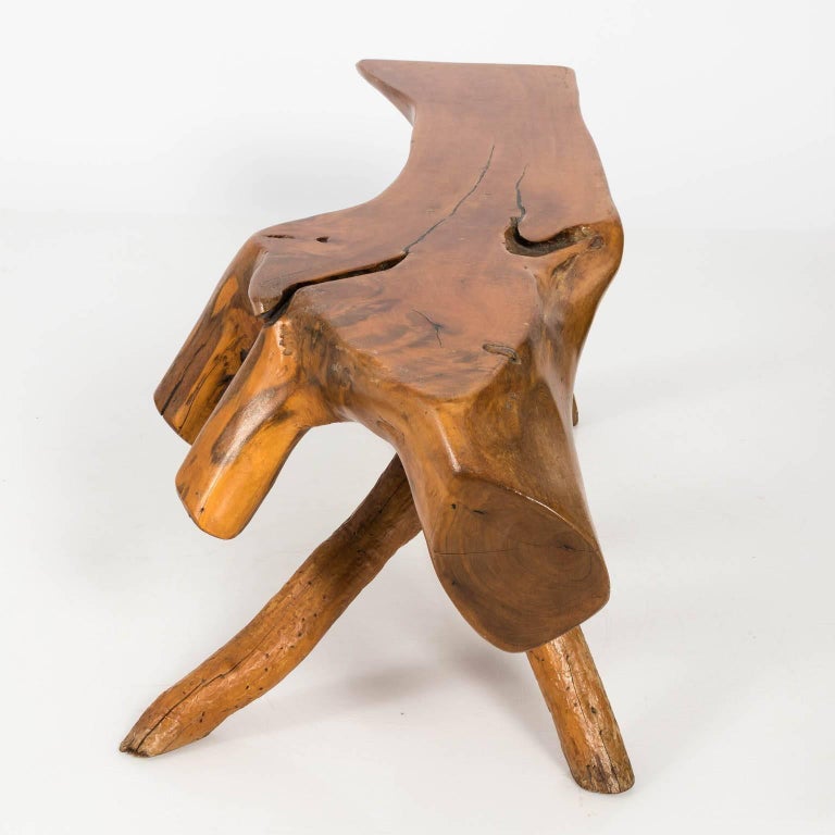 Root Wood Bench For Sale at 1stDibs