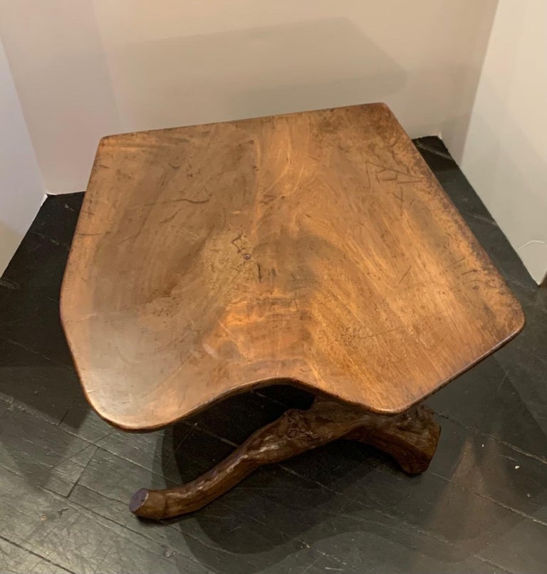Root Wood Organically Shaped Cocktail Table, France, 1970s For Sale at ...