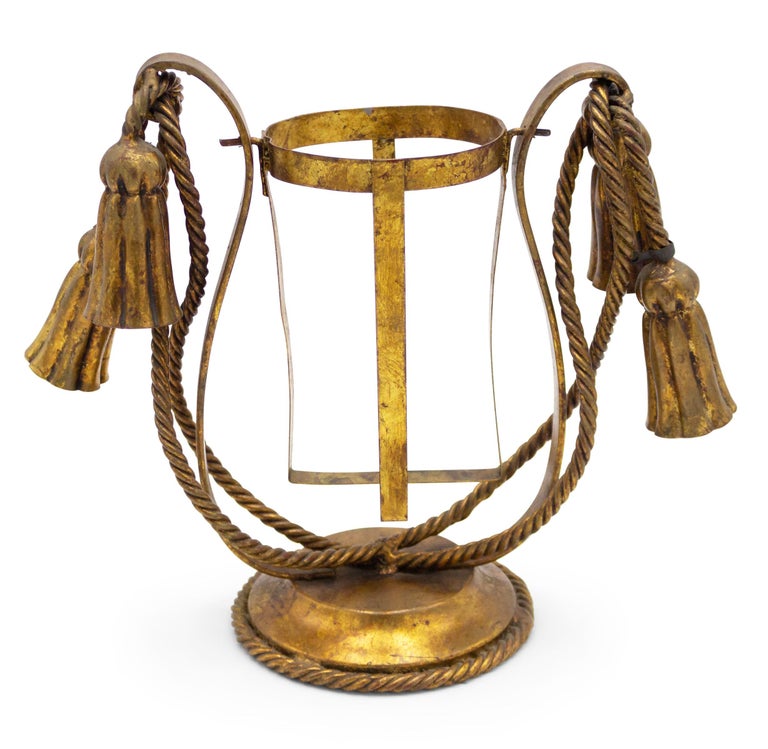 Rope and Tassel Bottle Holder For Sale at 1stDibs
