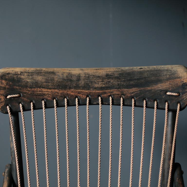 Rope Chair from Old Maruni Mokko-1 at 1stDibs