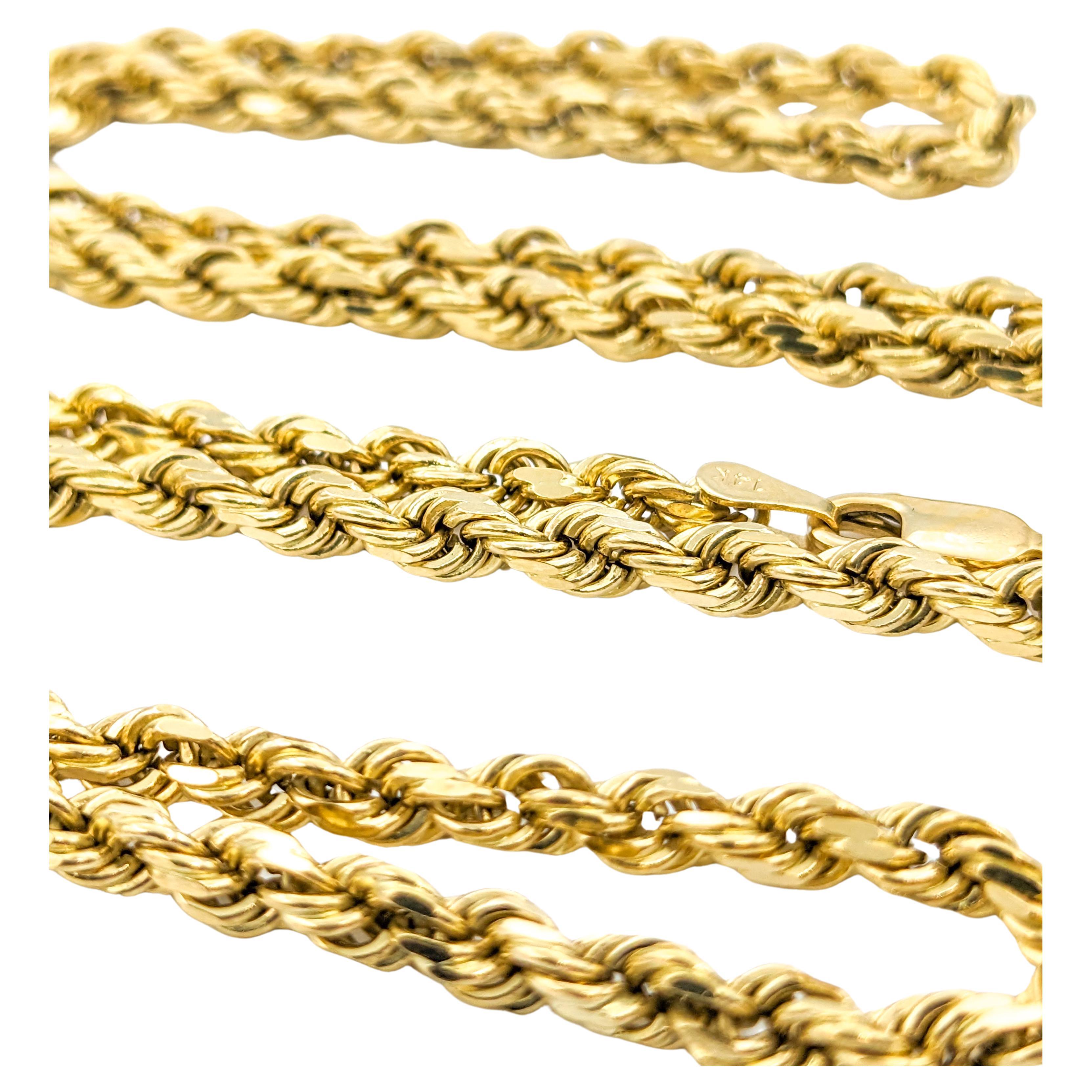 Box Link Design Necklace In Yellow Gold For Sale at 1stDibs