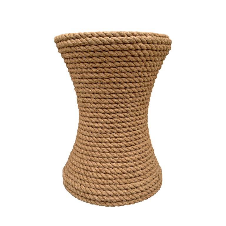 Rope Side Table at 1stDibs