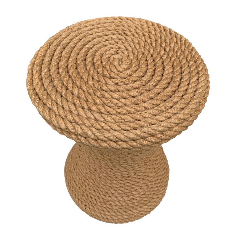Rope Side Table at 1stDibs