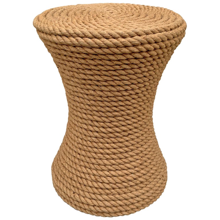 Rope Side Table at 1stDibs