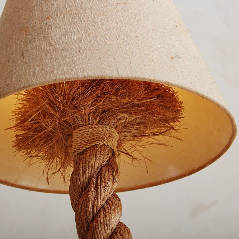 Rope Table Lamp, France, 20th Century For Sale at 1stDibs