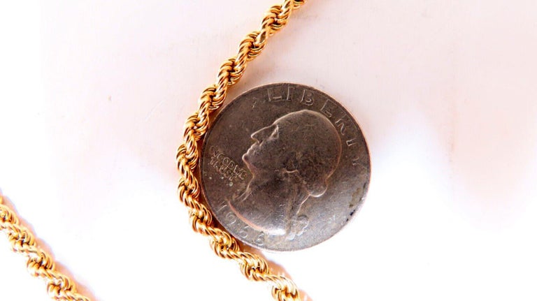 Rope Twist Gold Bracelet 4 Grams For Sale at 1stDibs