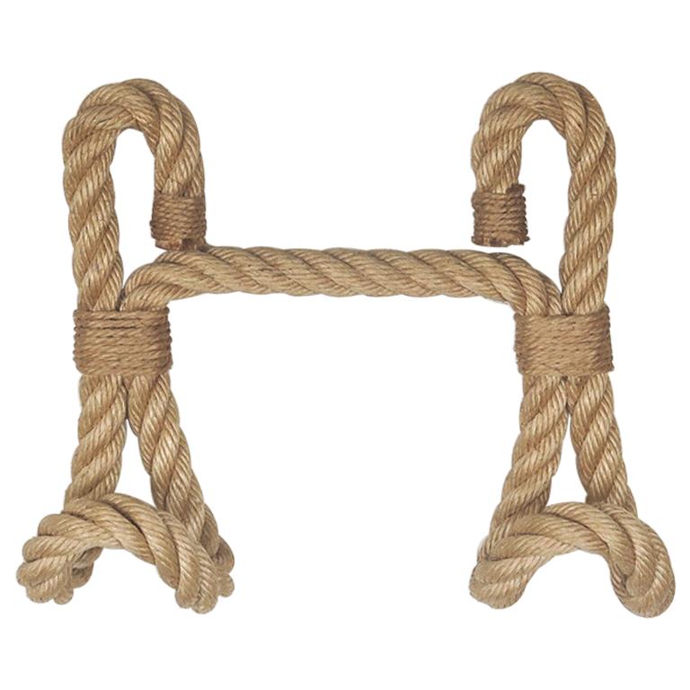 Rope Wall Hook by Audoux and Minet at 1stDibs