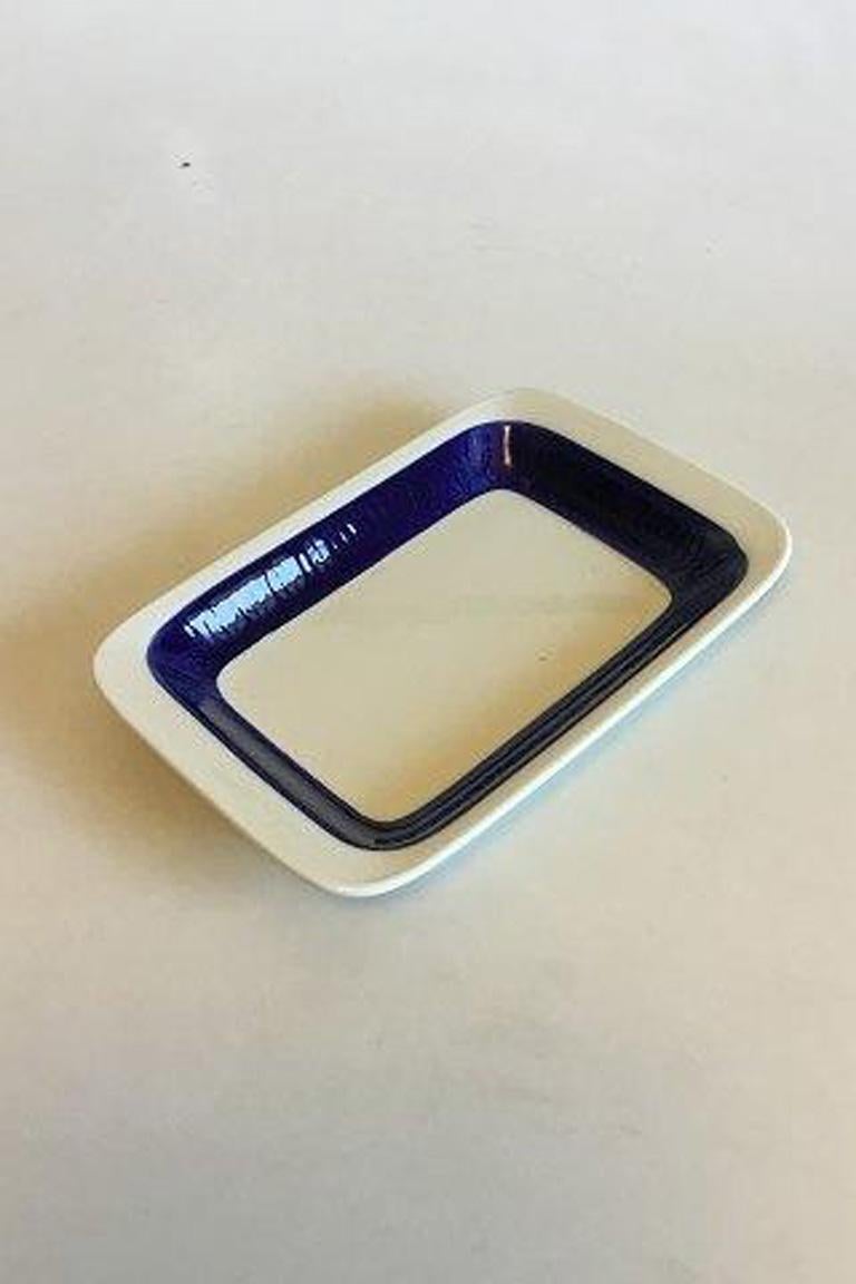 Rorstrand Blue Koka Rectangular Dish For Sale at 1stDibs