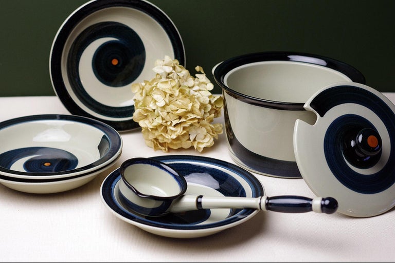 Rörstrand, Glunt, Soup Turin, Soup Plates, Ladle For Sale at 1stDibs