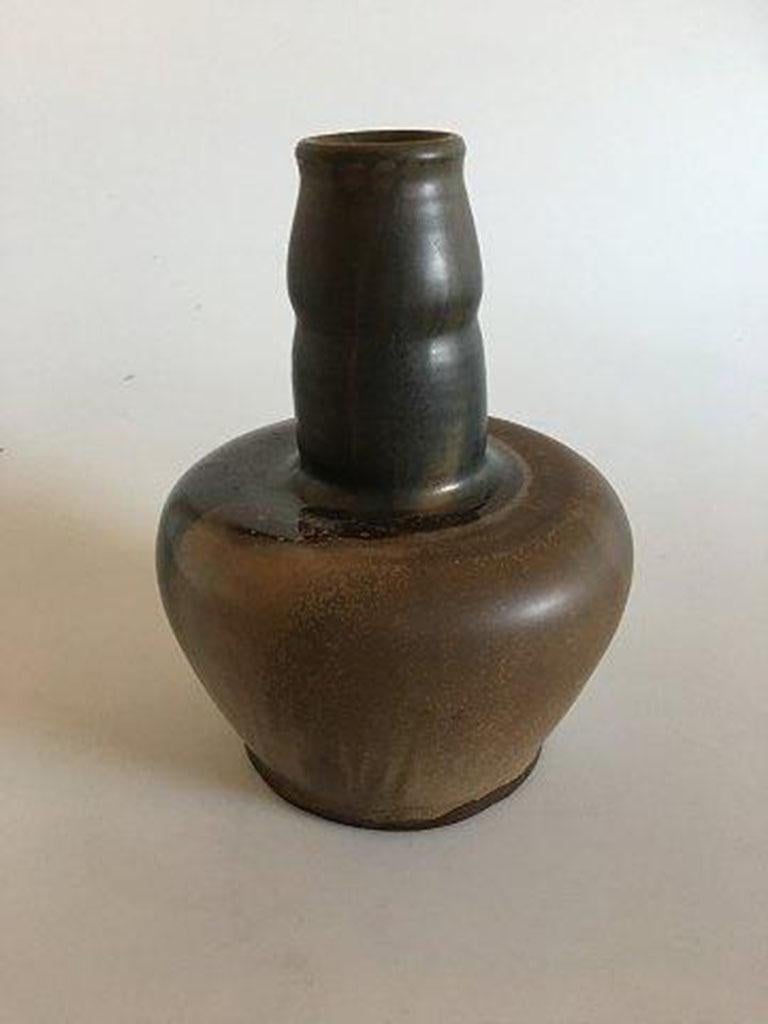 Rorstrand Unique Art Nouveau Vase with Running Glaze by Nils Emil ...