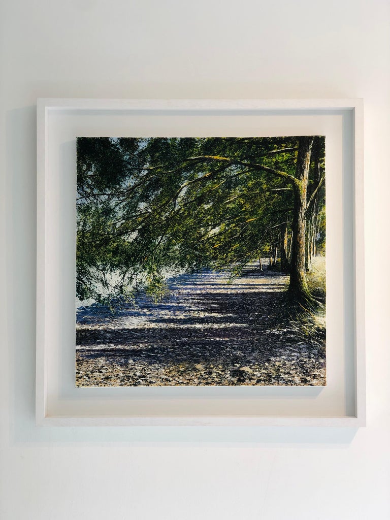 Rory J. Browne - Light Along the Shore - UK landscape forest original ...