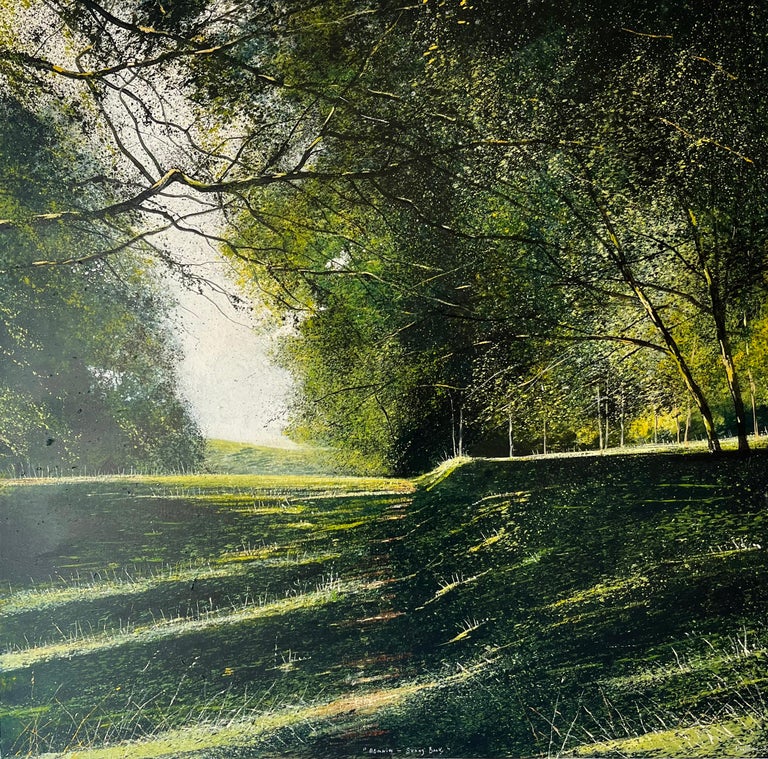 Rory J. Browne - Memories, Sunny Bank - realism countryside landscape ...