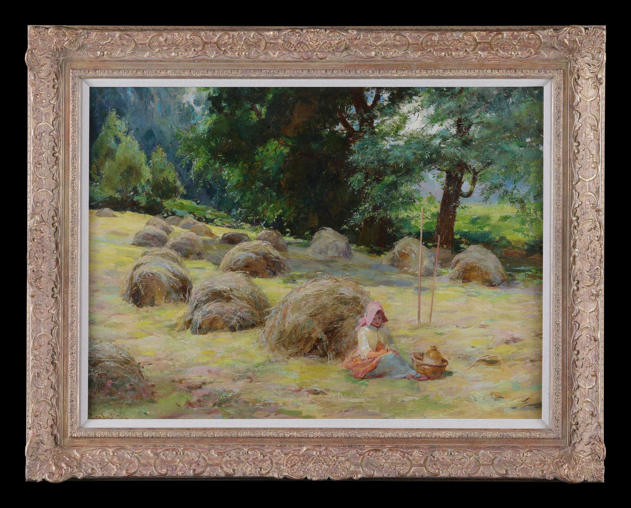 Unknown - Foreign Harbor Scene with Nice Decorative Signed "Perry" For ...