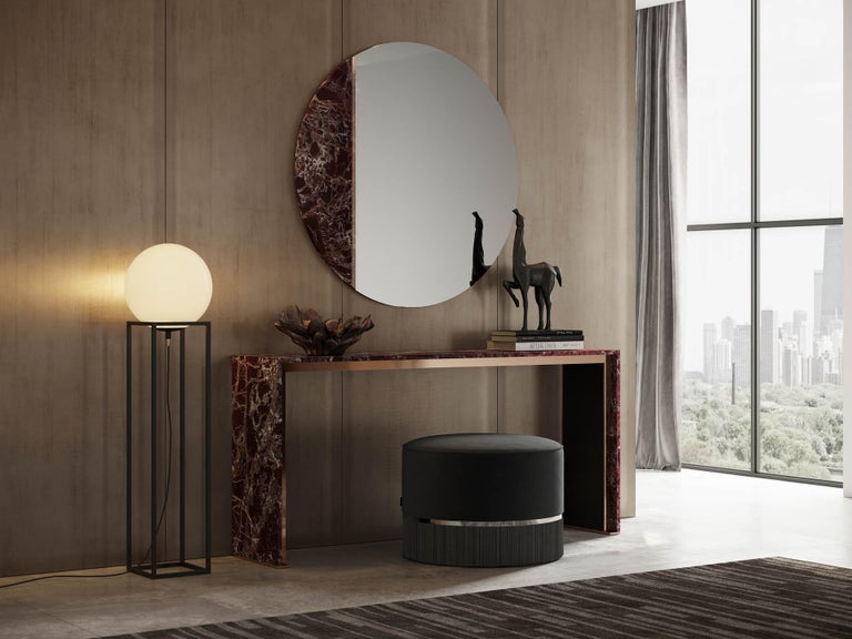 Modern Portuguese Mirror with customizable marble For Sale at 1stDibs