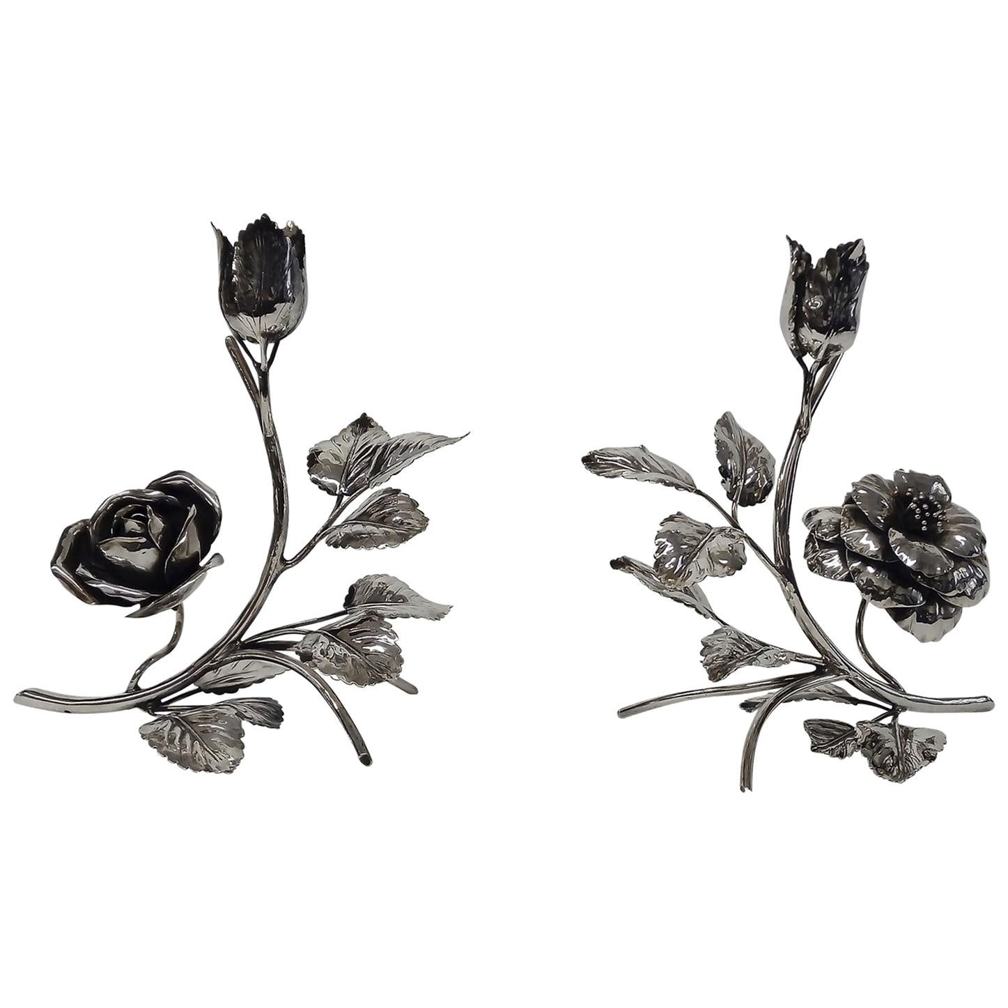 Dourado Candleholders in Rose Quartz and 24-Karat Gold by Anna ...