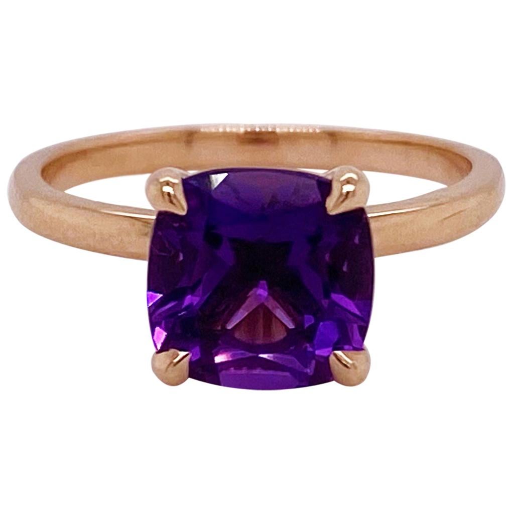 Gold and Amethyst Renaissance Ring at 1stDibs