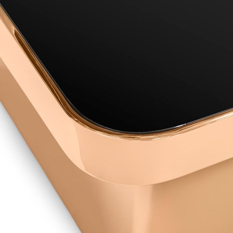 Rose Gold Center Table For Sale at 1stDibs