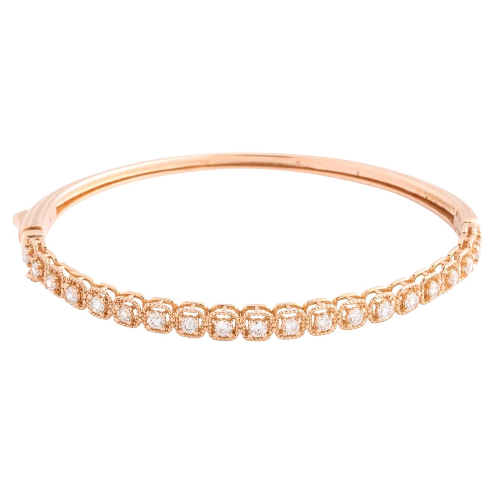 Gold bangle bracelet by Gucci at 1stDibs