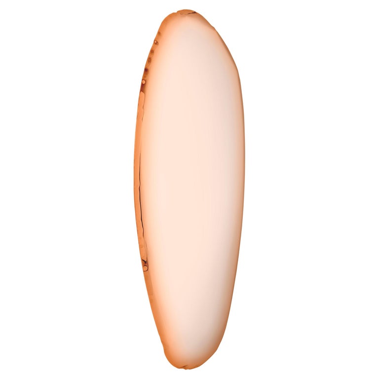 Rose Gold Tafla O1 Wall Mirror by Zieta For Sale at 1stDibs
