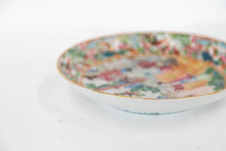 Rose Mandarin Plate For Sale at 1stDibs