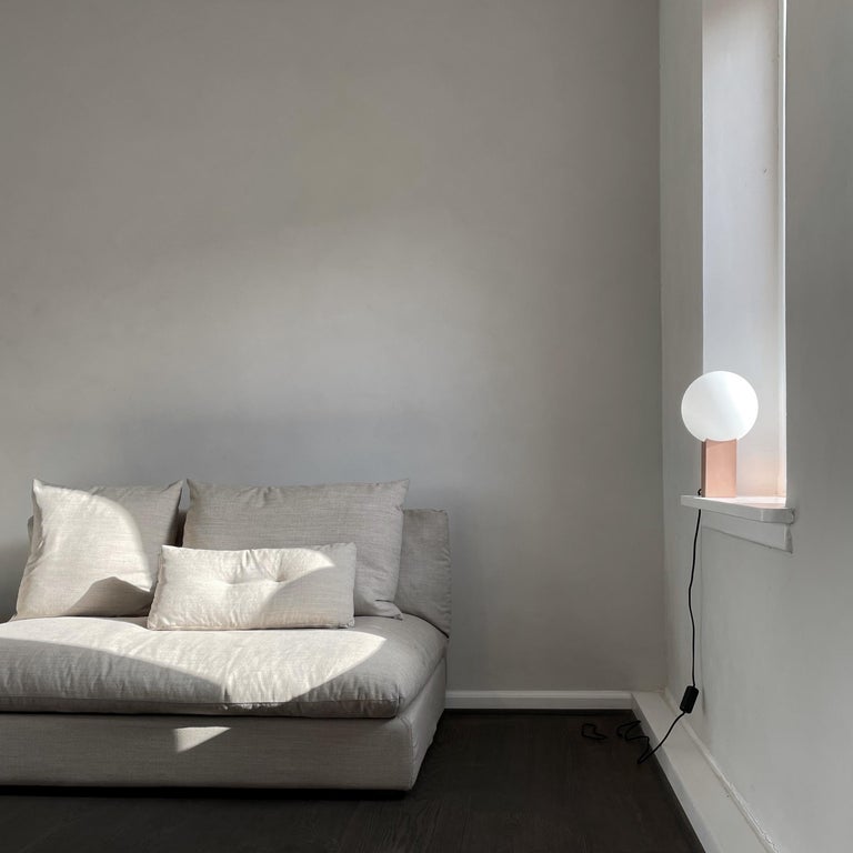 Rose Metal Hoop Table Lamp by 101 Copenhagen For Sale at 1stDibs