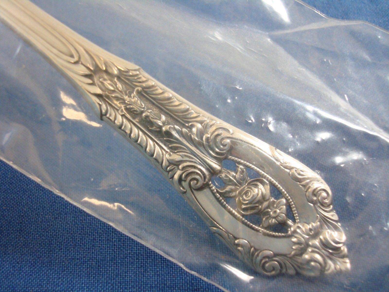 Rose Point by Wallace Sterling Silver Flatware Set Service 32 Pieces ...