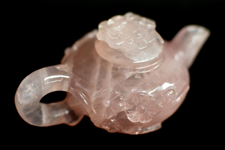 Rose Quartz Tea Set For Sale at 1stDibs